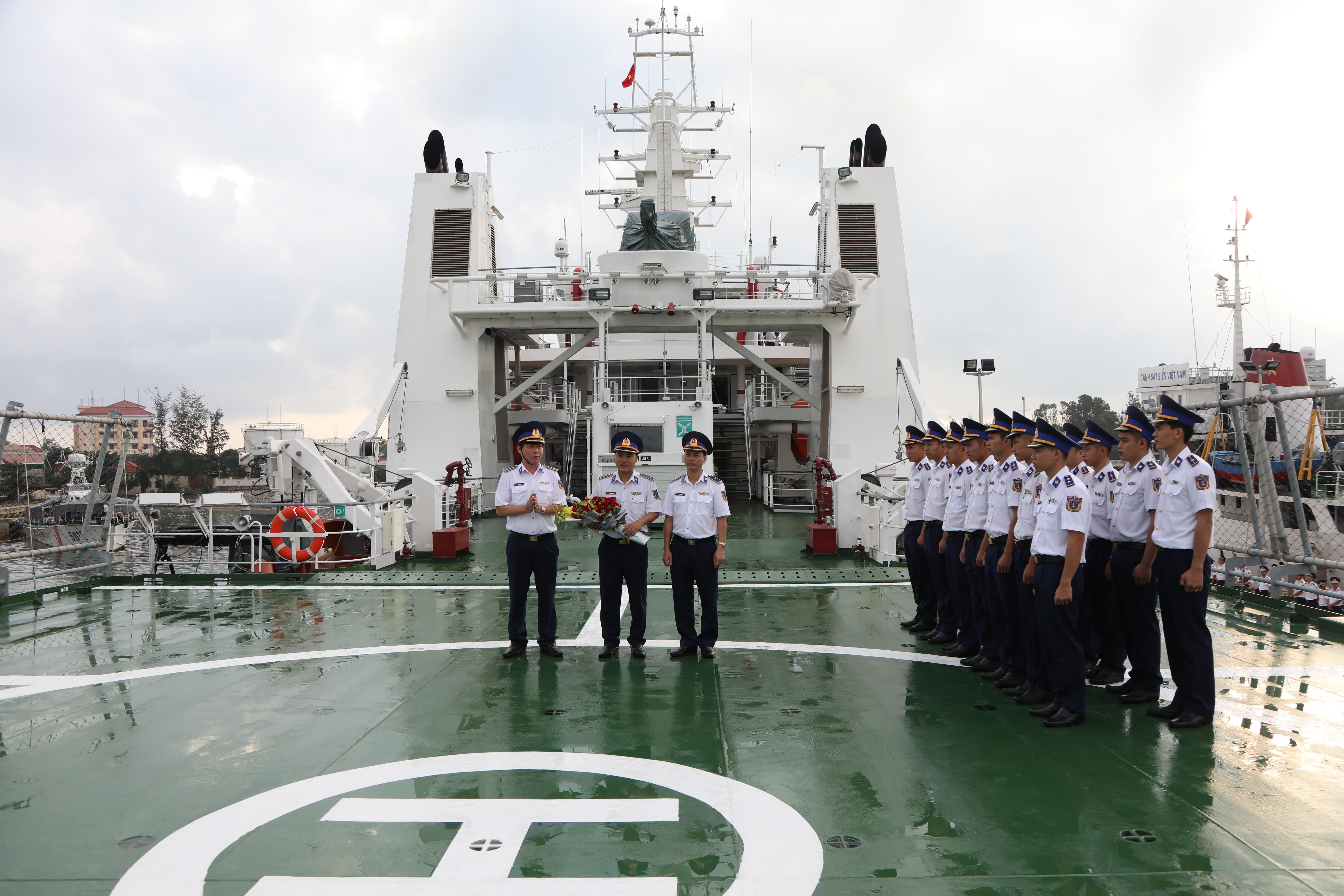 Tàu CSB 8002 lên đường thăm, giao lưu với Lực lượng bảo vệ bờ biển Nhật Bản