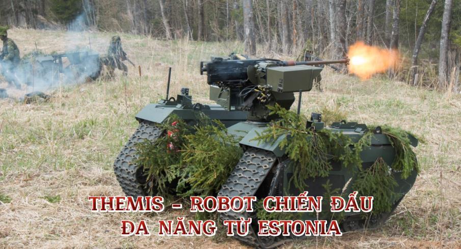 THeMIS - Robot chiến đấu đa năng từ Estonia