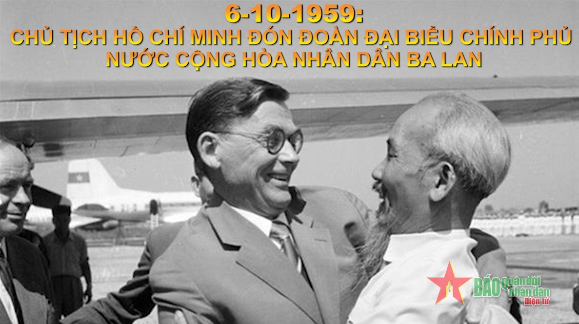 Ngày này năm xưa 6-10-1959: Chủ tịch Hồ Chí Minh đón Đoàn đại biểu ...