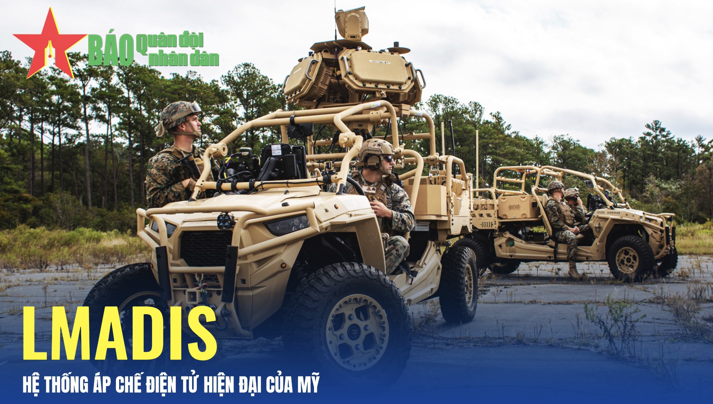LMADIS - Hệ thống áp chế điện tử hiện đại của Mỹ