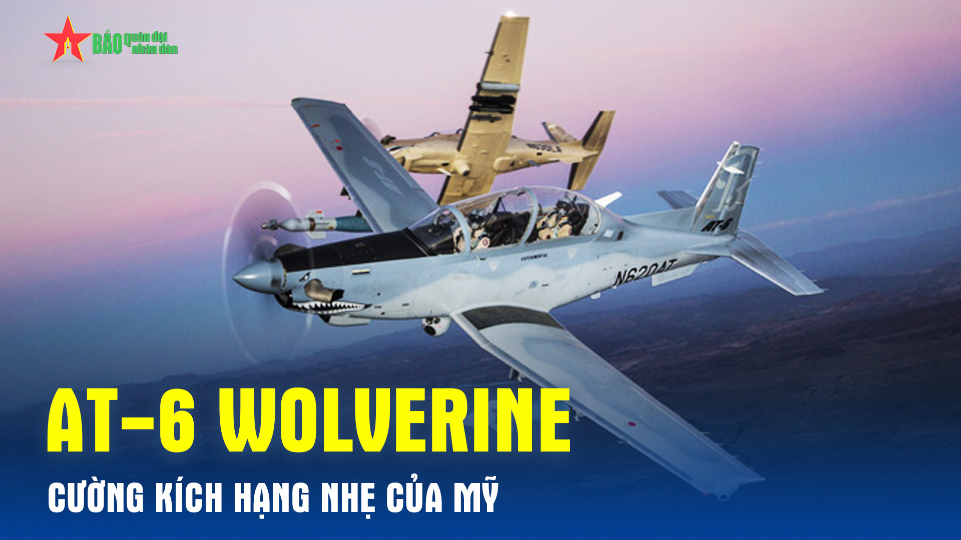 AT-6 Wolverine - Cường kích hạng nhẹ của Mỹ
