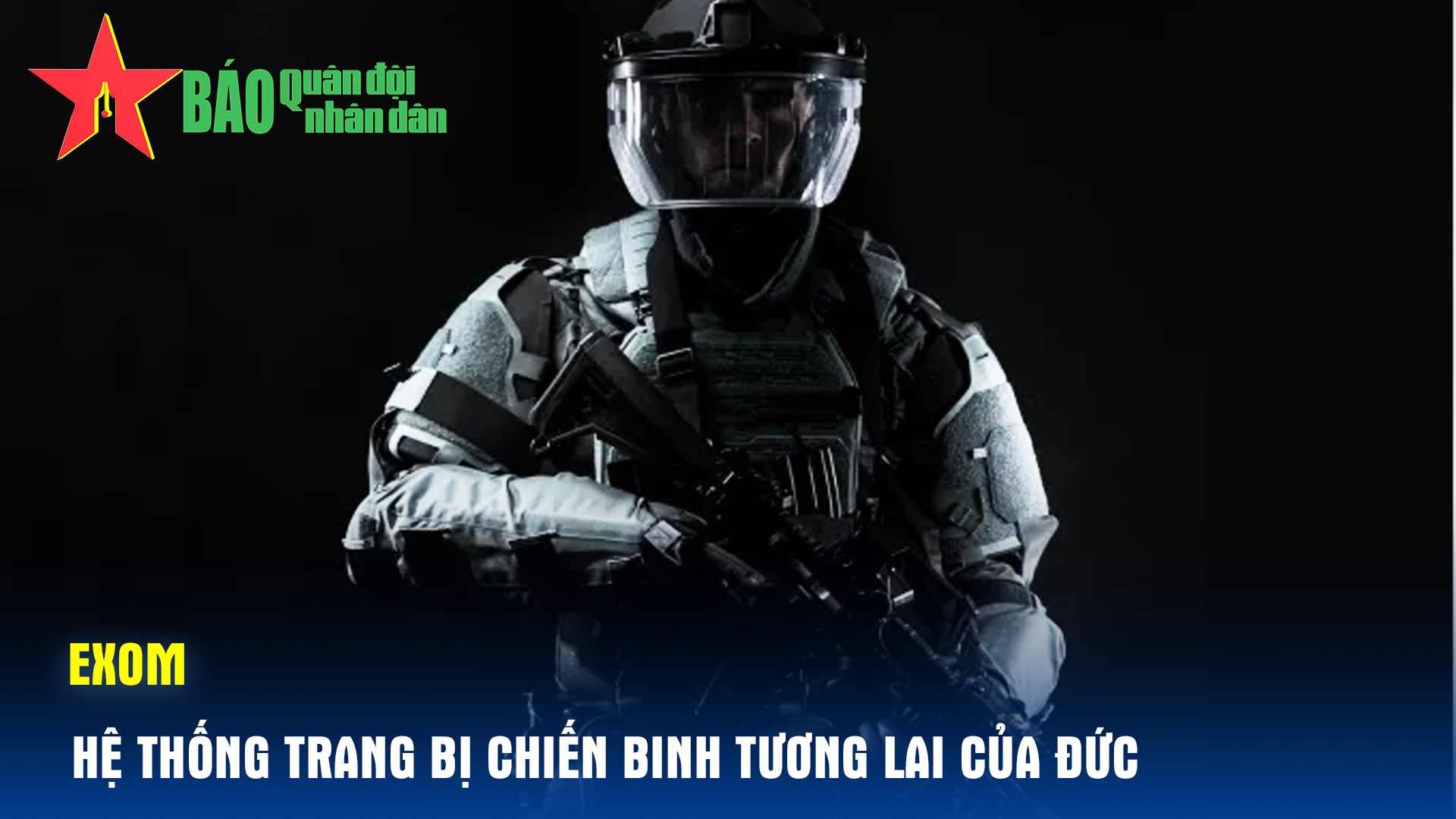 Hệ thống trang bị chiến binh tương lai ExoM của Đức